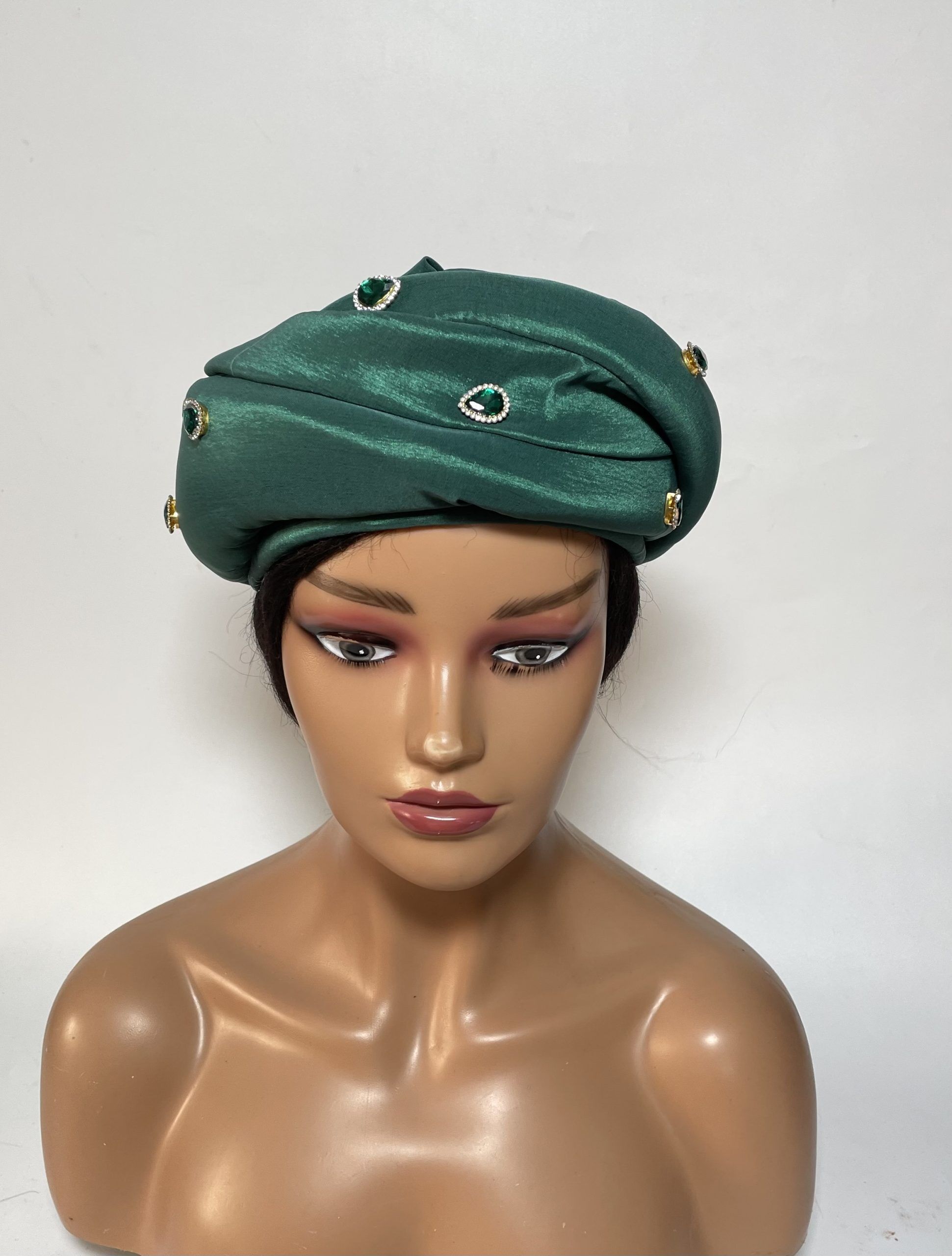 Raw Silk Turban for Women - Somtico Fashion Hub
